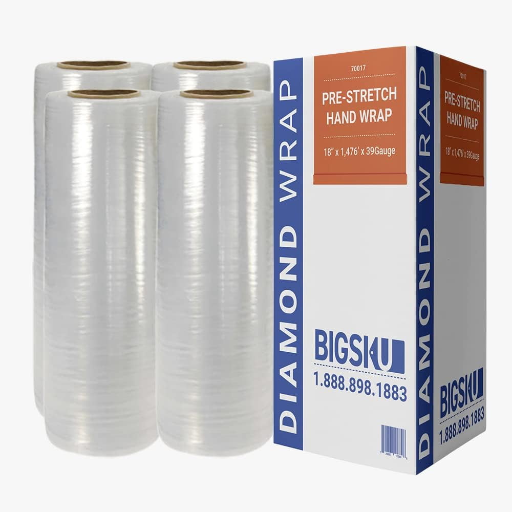 Click here for Bigsku Pre-Stretch Wrap -18 Inch X1475 Ft  39 Gaug... prices