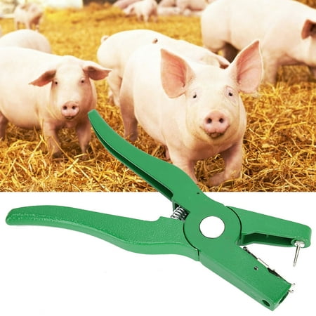 Poultry Anti-corrosion Ear Tagger, Ear Tag Plier, For Pigs Goats Cattle Sheeps Green | Walmart ...