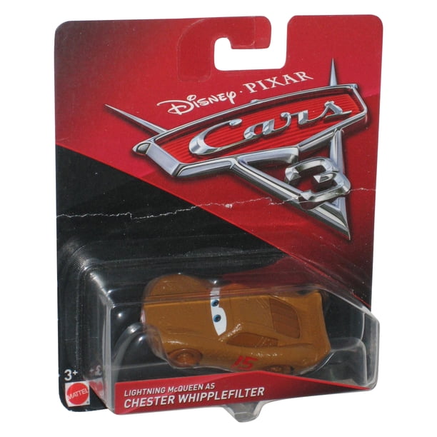 Disney Cars 3 Movie Lightning McQueen As Chester Whipplefilter Toy Car ...