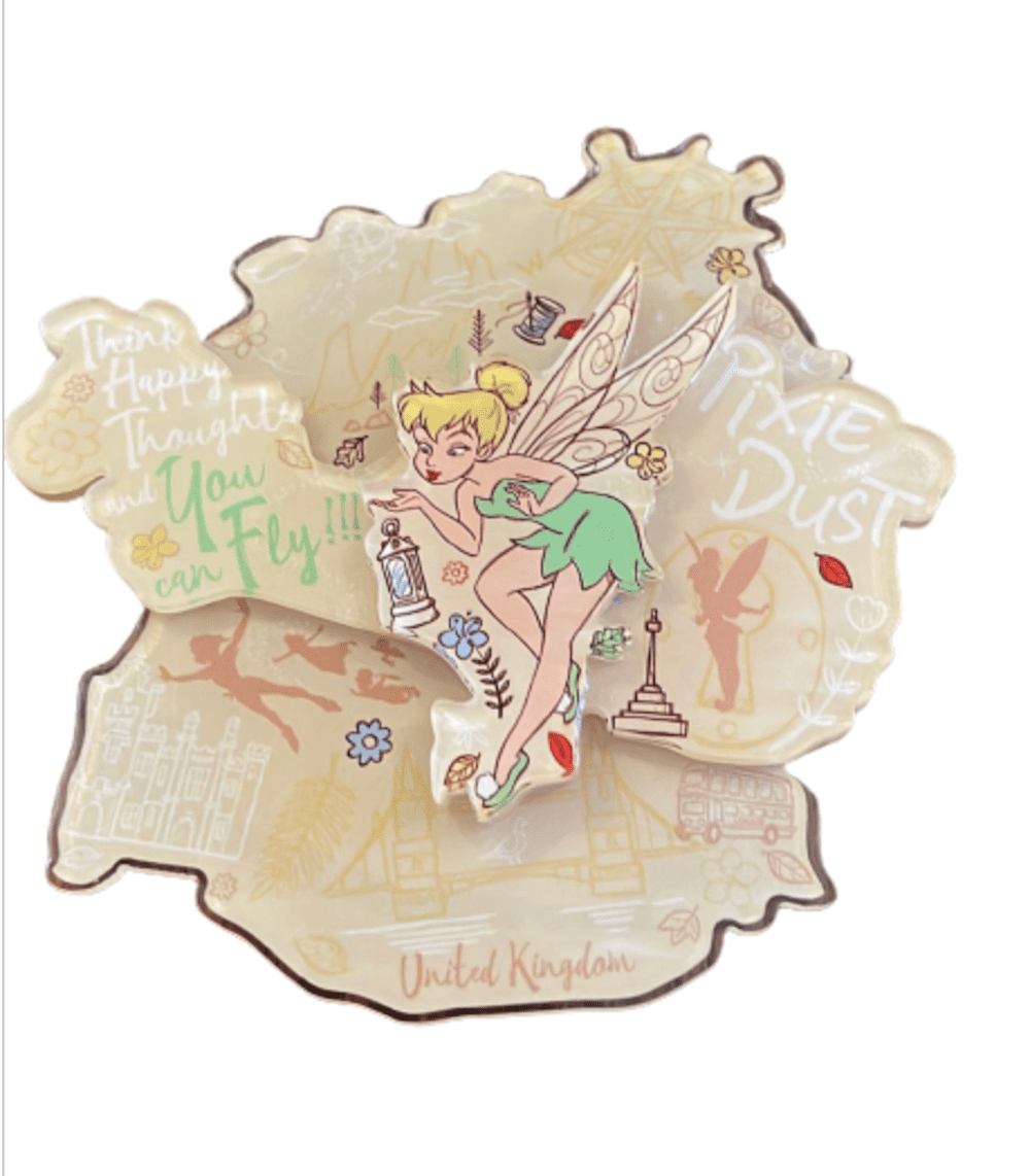 Disney Parks United Kingdom London Tinker Bell Pixie Dust You Can Fly ...