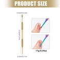 Steel Cuticle Remover Double End Design Fast Removal Manicure ...