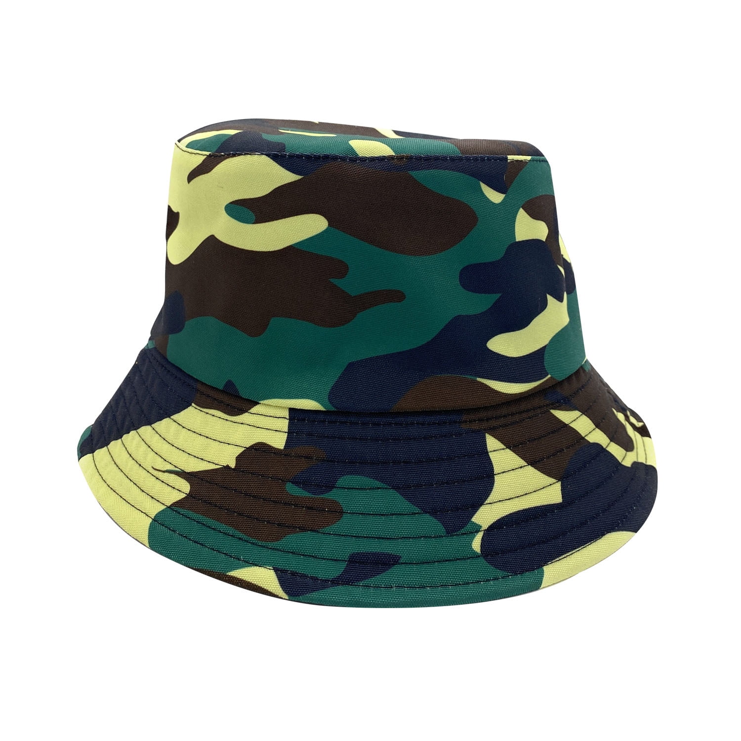 Empire Cove Camouflage Print Reversible Bucket Hat Fisherman Cap Green ...