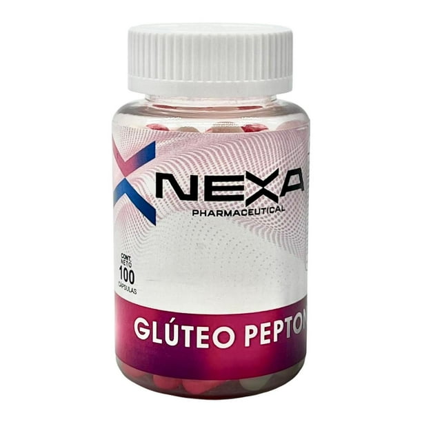 Glúteo Peptonas Nexa 100 Cápsulas – Suplemento para Crecimiento ...
