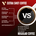 VitaCup Blended Mix Dark Roast Extra Shot Instant Coffee with Espresso, B12, Antioxidants, 24ct ...