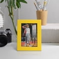 Modern 3.5 in. x 5 in. Yellow Picture Frame (Set of 2) - Walmart.com