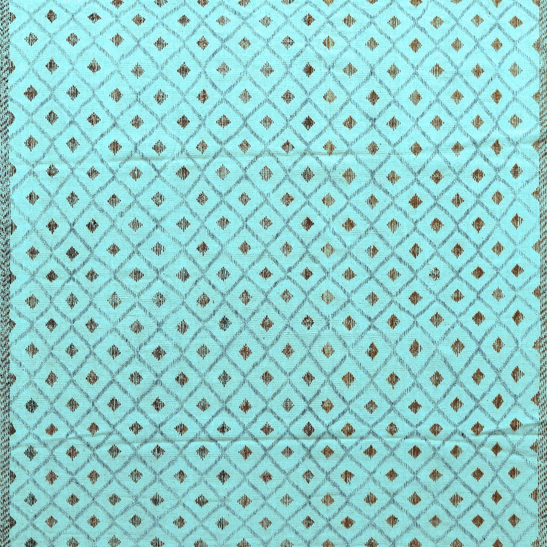 Ahgly Company Indoor Square Solid Light Blue Modern Area Rugs, 6 ...