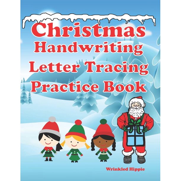 Christmas Handwriting Letter Tracing Practice Book : Alphabet Practice ...