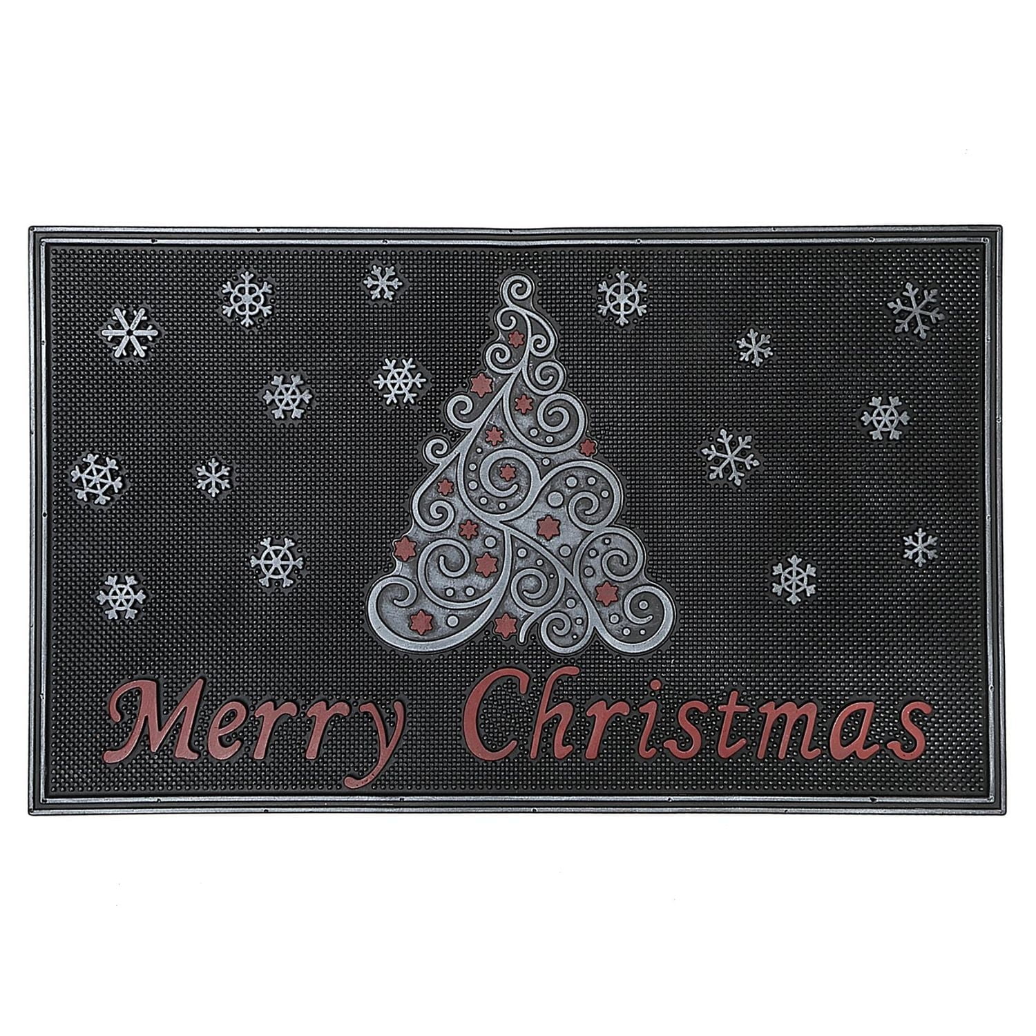 Click here for Ih Casadécor Rubber Mat (Single Tree - Merry Chris... prices
