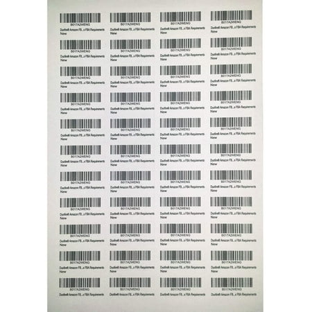 FBA Label Shipping Mailing Stickers A4(100 Sheets, 4400 Labels) 44-up ...