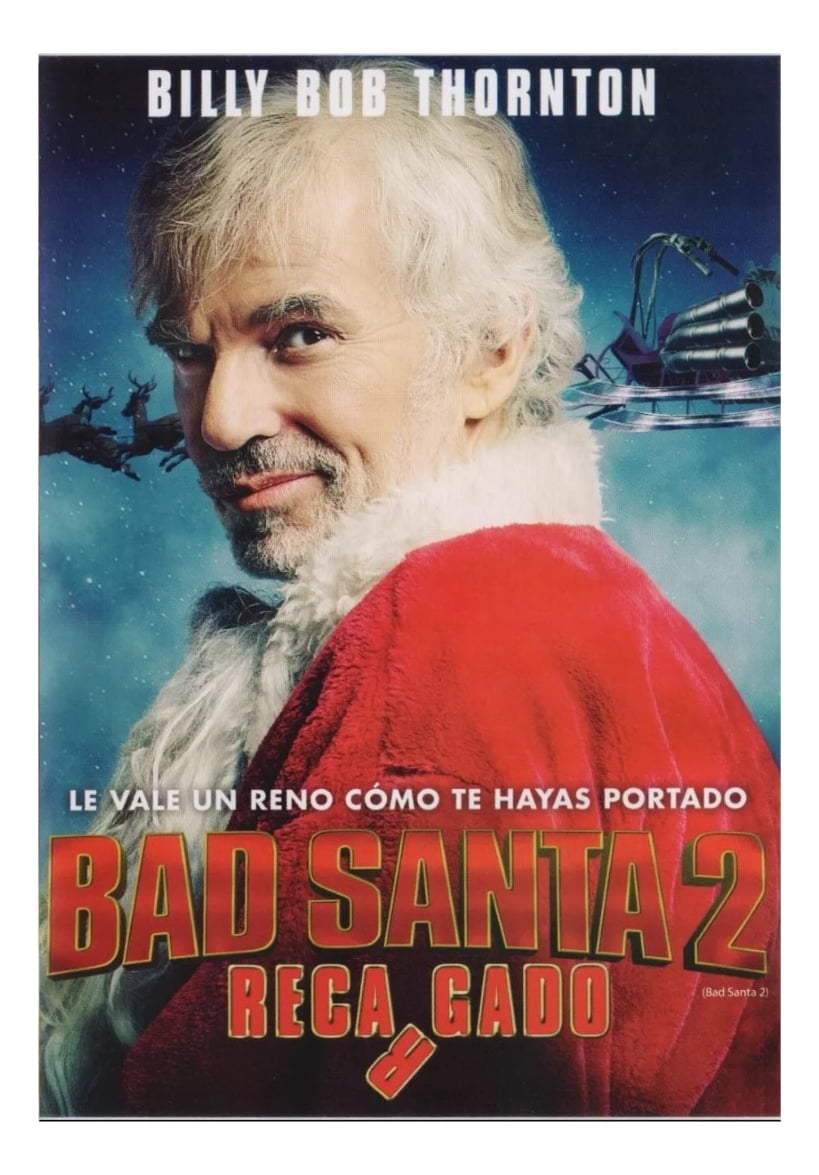 Bad Santa 2 Dos Recargado Billy Bob Thornton Pelicula Dvd | Walmart en ...