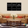 Canvas Art Prints Inspiration Artwork-11 60"Wx30"H Motivational Office ...