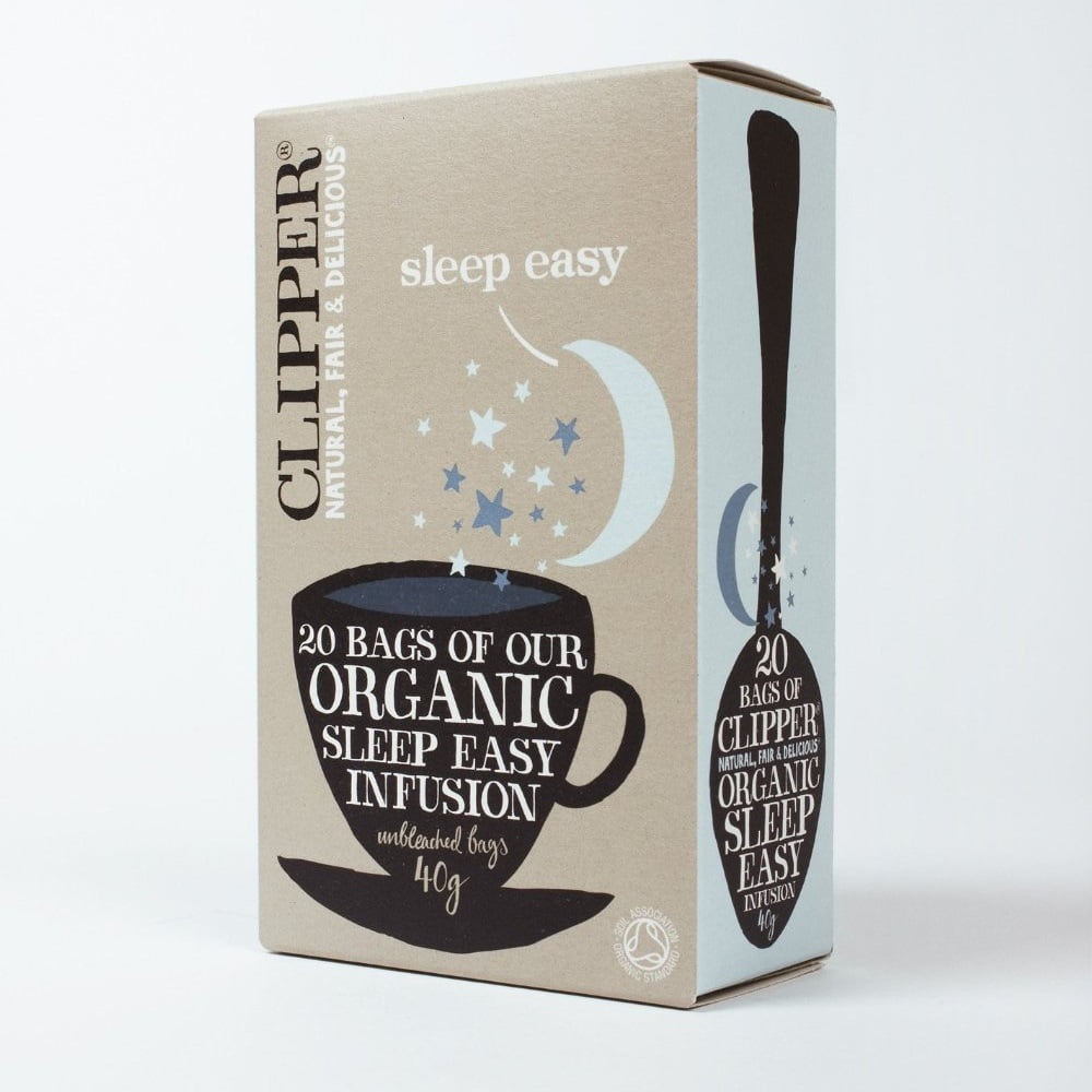 Clipper Organic Sleep Easy Infusion Tea - 20 Unbleached Bags - 40g ...