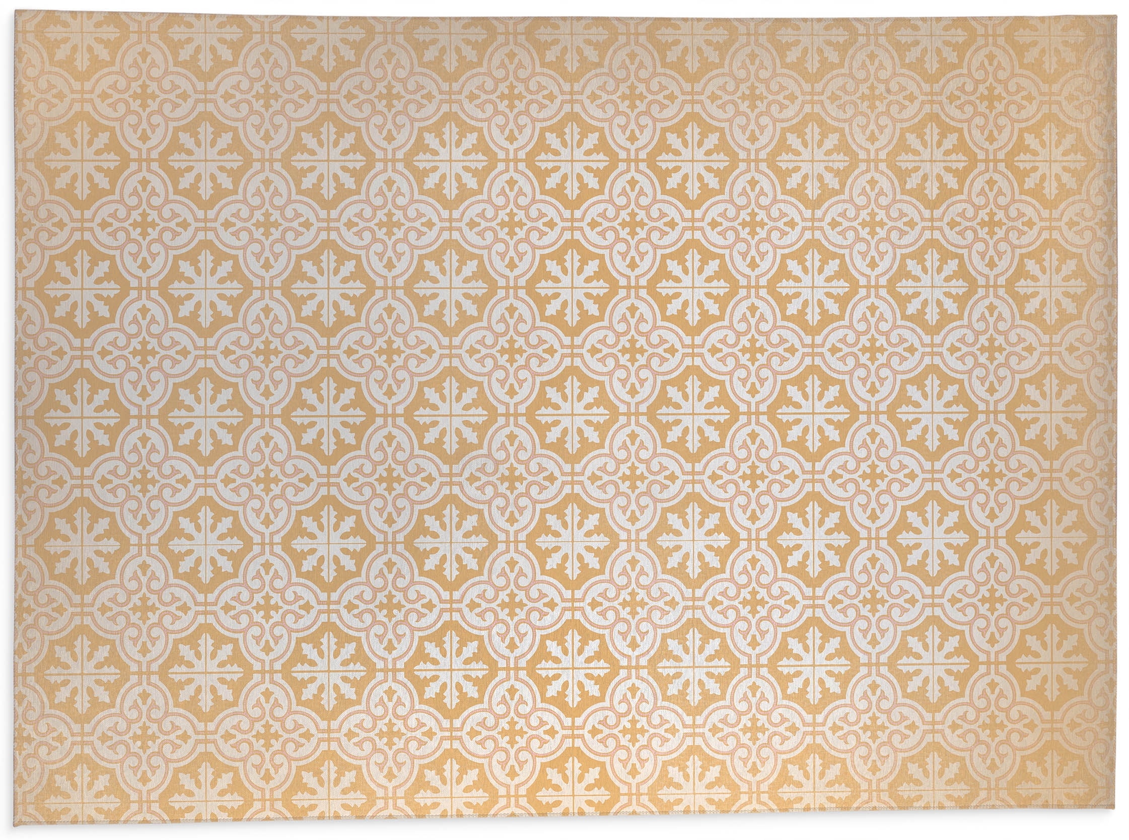 MOROCCAN FADE SHERBET Office Mat By Kavka Designs - Walmart.com