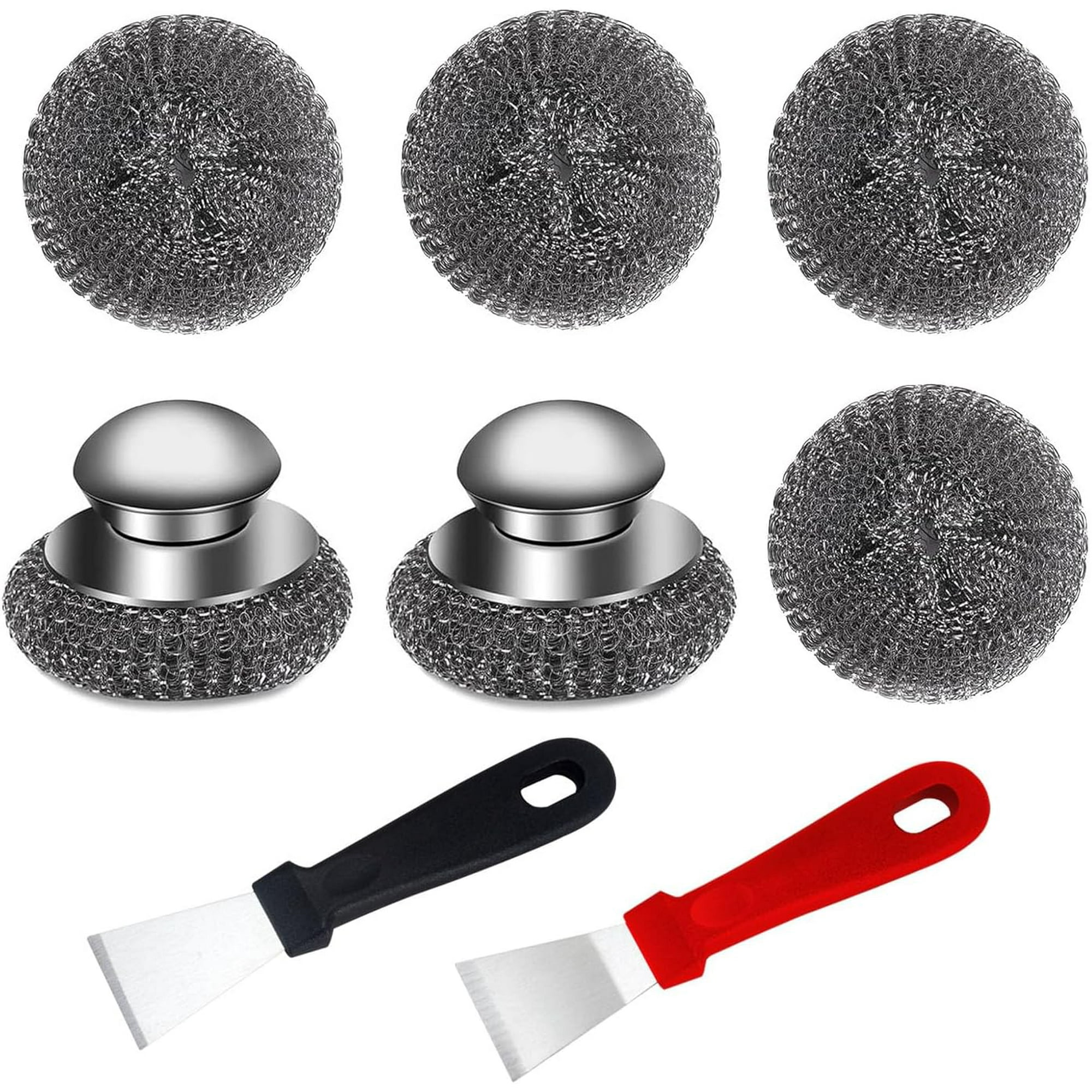 Click here for Salafire 2pcs Stainless Steel Scrubber With 4 Repl... prices