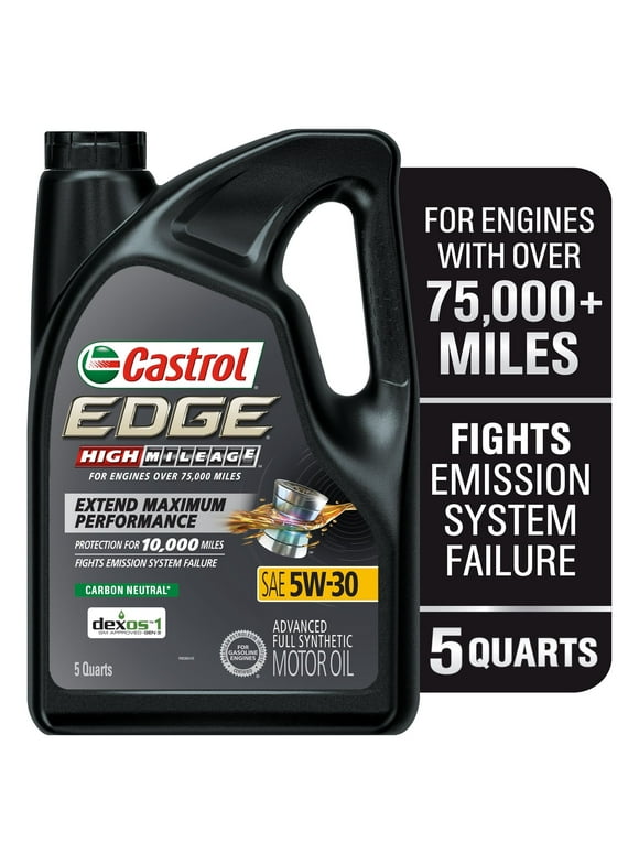 Castrol EDGE 5W-30 in Castrol Oil - Walmart.com