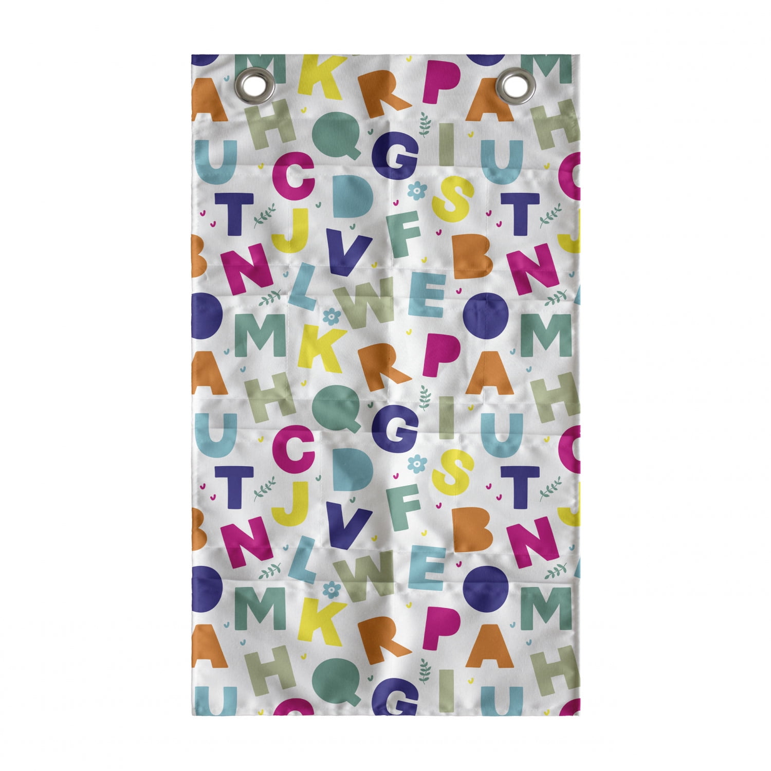 Alphabet Hanging Pocket Organizer, Asymmetric Repetition of Simple ...