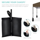 Best Choice Instant Cover Pop Up Canopy, Easy Setup w/ 1-Button ...
