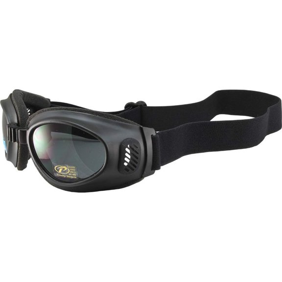 Pacific Coast Feather Airfoil 7600 Series Goggles Black with Silver ...