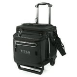 Arctic Zone Titan Ice Chest Soft Side 60 Can Capacity Wheeled Cooler ...