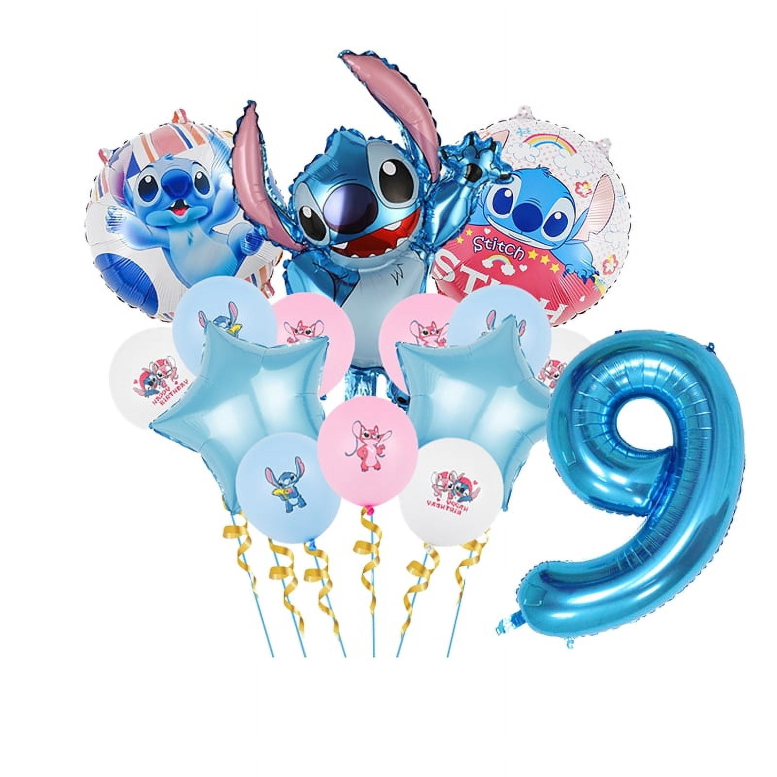 Disney-Conjunto de globos de Lilo & Stitch para fiesta de Cumpleaños de ...
