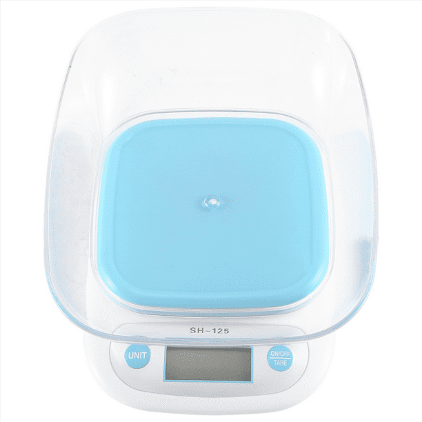 Qtmnekly Blue Food Scale Electronic Scales Food Baking Scale Mini ...