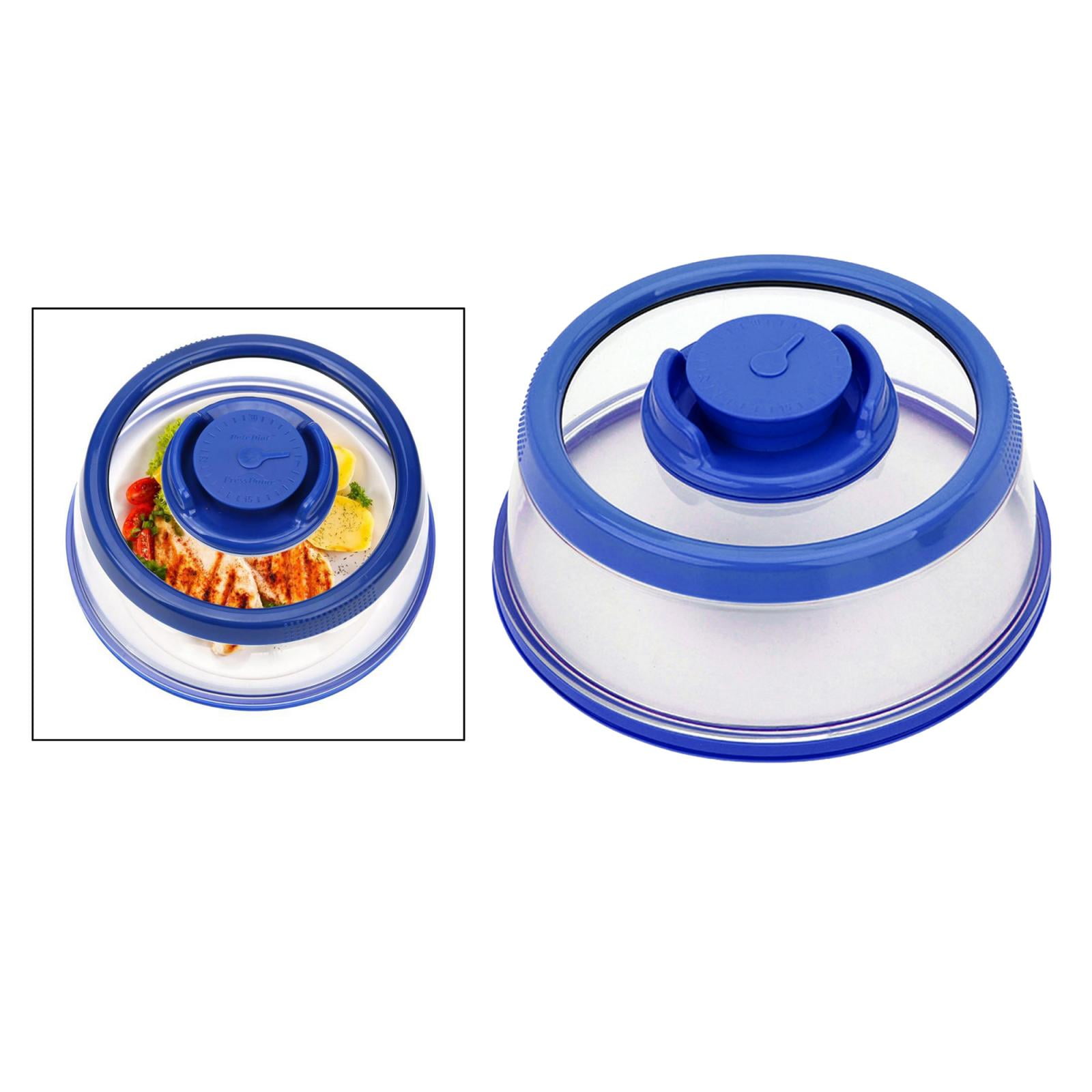 Vacuum Container Plate Platter Lid Cover Topper Dome, Stackable, and ...