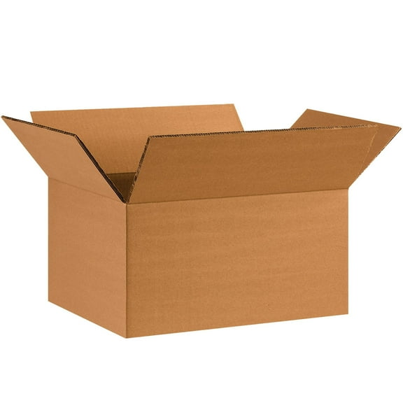 Paclord Tall Cardboard Boxes 4"L x 4"W x 18"H (Pack of 12) - USA-Made ...