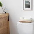 Woven Basket Macrame Storage Basket for Toilet Tank Top Boho Decor ...