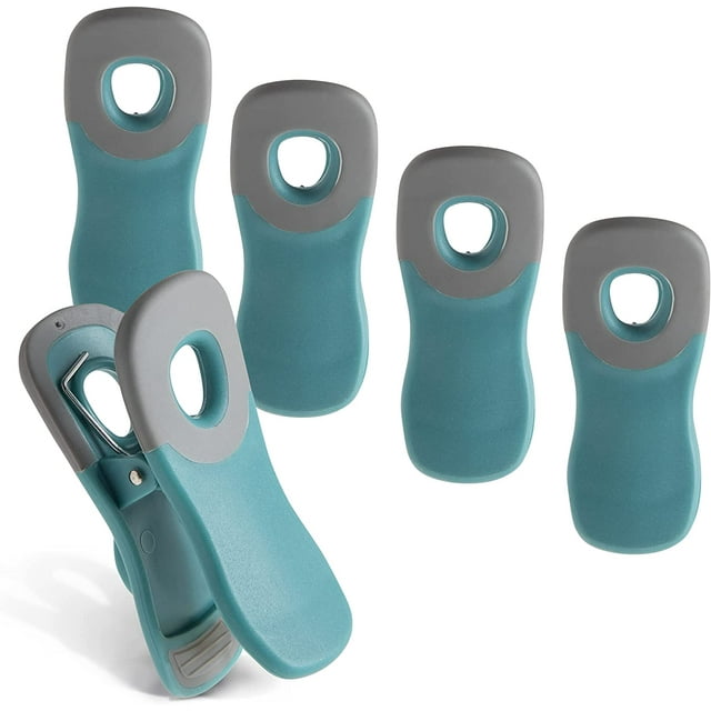 Cook with Color Chip Bag Clips with Magnets, Kitchen Accessories, 5 ...