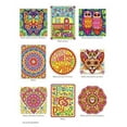 Think Happy! Coloring Book: Craft, Pattern, Color, Chill - Walmart.com