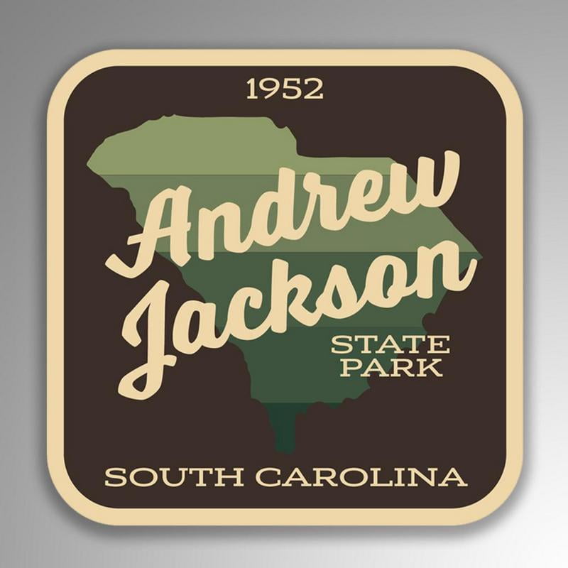 Andrew Jackson State Park Decal Sticker | 4-Inches By 4-Inches | Vinyl ...