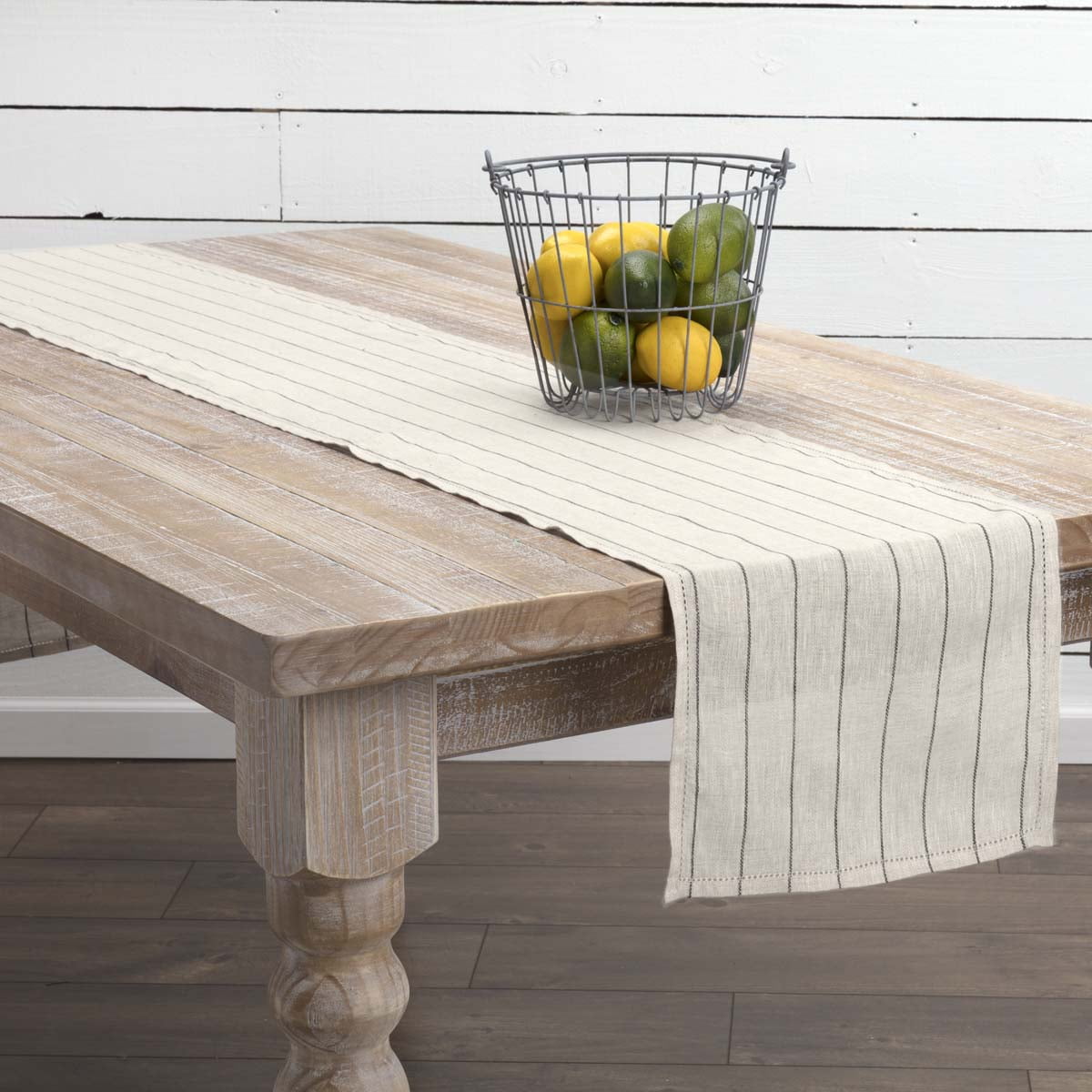 Ashton & Willow Parchment Black White Farmhouse Tabletop Kitchen ...