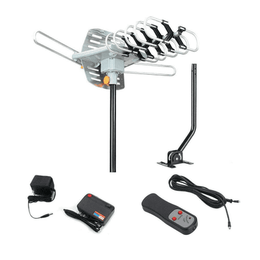 HDTV Outdoor Antenna w/Rotor & Remote - Walmart.com