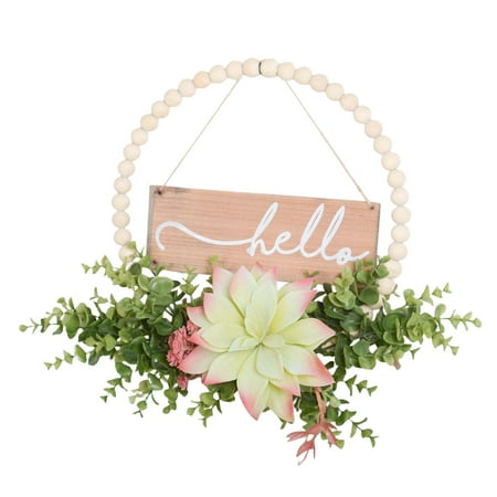 Decorative Hello Door Signs Wedding Decor for Celebration Home Office ...