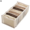Yirtree Underwear Drawer Organizer Foldable Closet Dividers Nylon ...