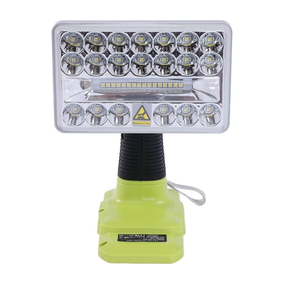 Designers Edge L1719 48-Inch Orange 2-in-1 Twin-Head Adjustable Halogen ...