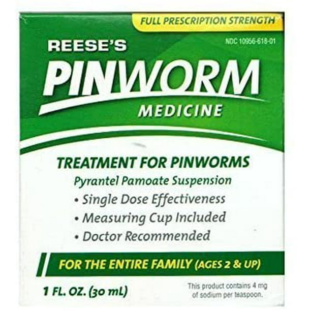 Reeses Pinworm Medicine 1 OZ (Pack of 2) by Reeses - Walmart.com