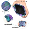 Compact PU Leather Coin Purse Small Spring-Frame Wallet Change Pouch ...