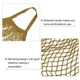Uxcell Cotton Mesh Bag, 15x13.8" Reusable Mesh Net String Grocery Bags ...