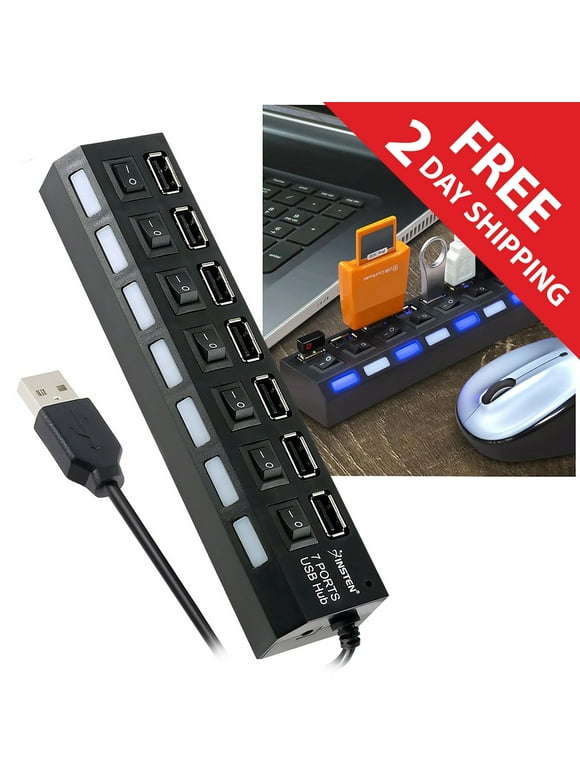 USB Hubs in Hubs and USB Gadgets - Walmart.com