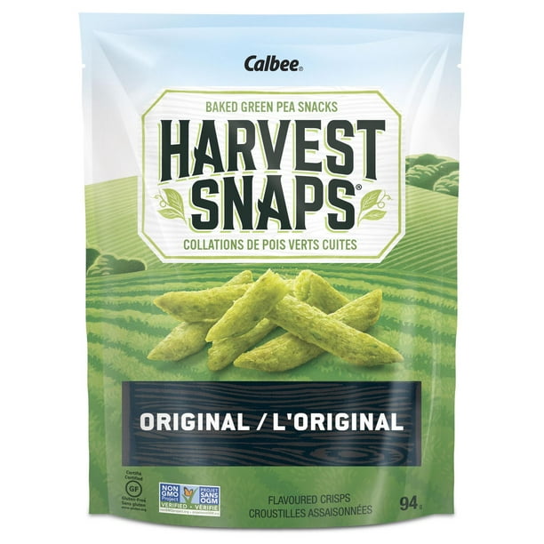 Harvest Snaps® Snack Crisps Original 94g, Harvest Snaps Baked Green Pea ...