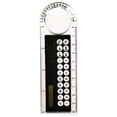 Mini Electronic Ruler, Transparent Ruler Calculator with Magnifier, 4 ...