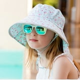JAN & JUL Sun-Hat for Toddler Girl, Size Adjustable and Breathable (M ...