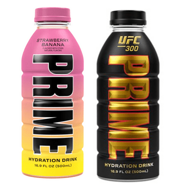 Prime Hydration Healthy Essentials Drink, Strawberry Banana Flavor ...