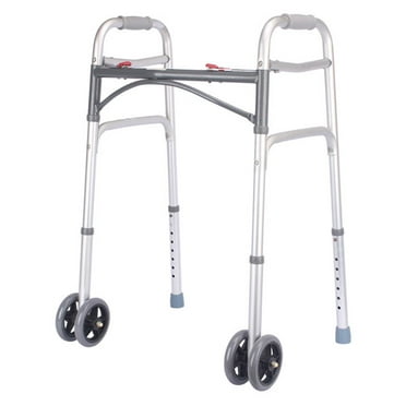 Rollator Walker for Seniors, Lightweight Foldable Walker with Seat ...
