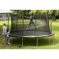 JumpKing 14ft Trampoline with Safety Enclosure, 200lb Weight Limit ...