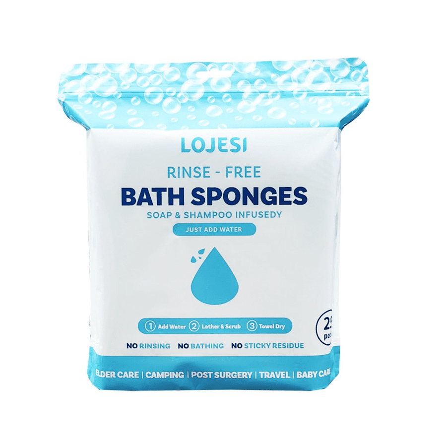 Click here for Unbranded Lojas No Rinse Bathing Wipes 25 Pack - R... prices