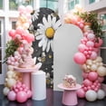 Daisy Bee Arch Backdrop Cover, 5FT, Farmhouse Flower Vintage Blackboard ...