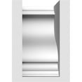 3"W x 6"D x 6"H Standard Scroll Architectural Grade PVC Corbel ...