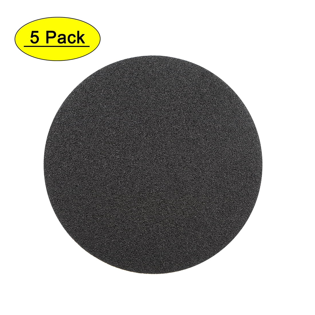 Uxcell 5" 60 Grit Hook and Loop Sanding Disc Sandpaper Silicon Carbide ...